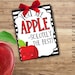 Apple Appreciation Gift Tag: Employee Thank You (PDF) - Etsy