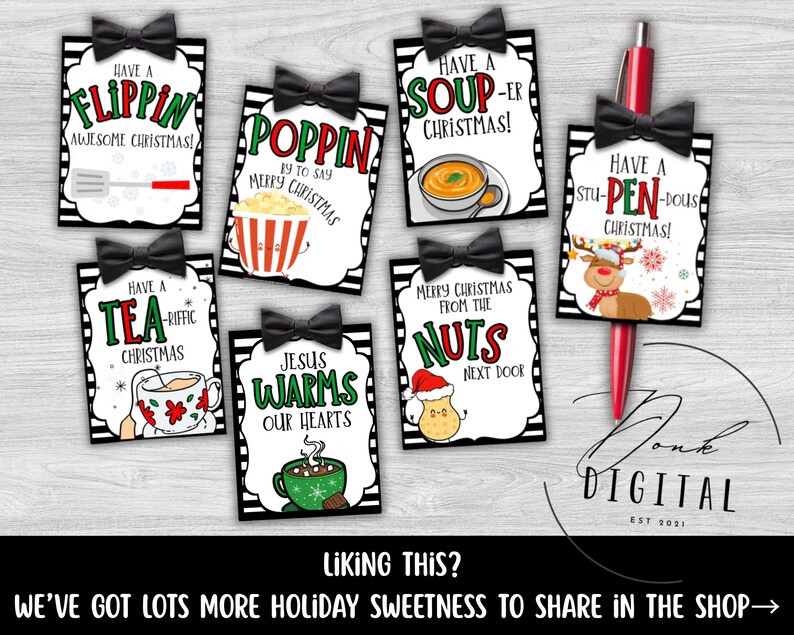 Winter Break Cracker Tag: Printable Gift (PDF) - Etsy