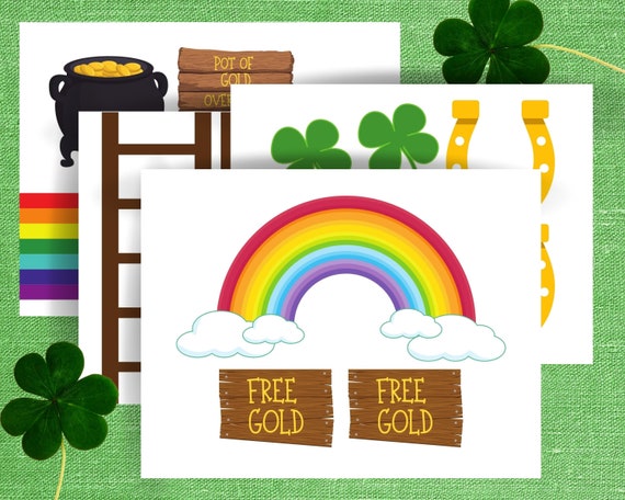 Printable Leprechaun Trap Signs