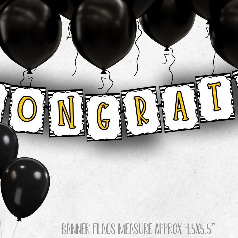 Congratulations Banner - Etsy