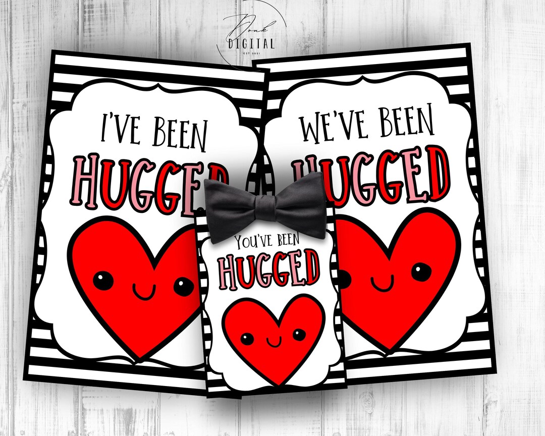 You've Been HUGGED- Staff Morale Booster- Workplace Positivity- Pto Pta ...