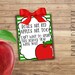 Roses Are Red Back to School Gift Tag (PDF Printable) - Etsy
