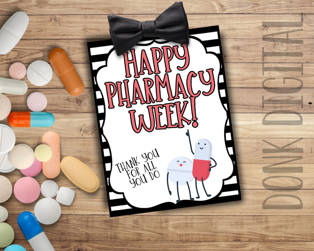 Happy Pharmacy Week- Pharmacist Gifts- Pharmacy Tech- Digital Download ...