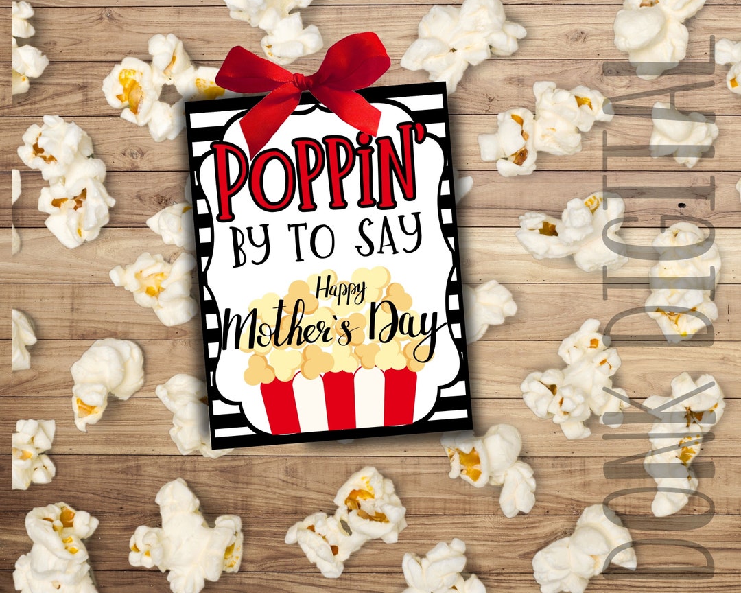 POPPIN by to Say Happy Mothers Day- Happy Mothers Day Tag- Mothers Day ...