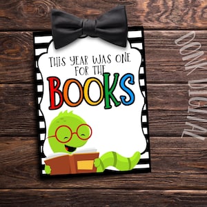 End of Year Gift Tag: School Themed Printable (PDF) - Etsy