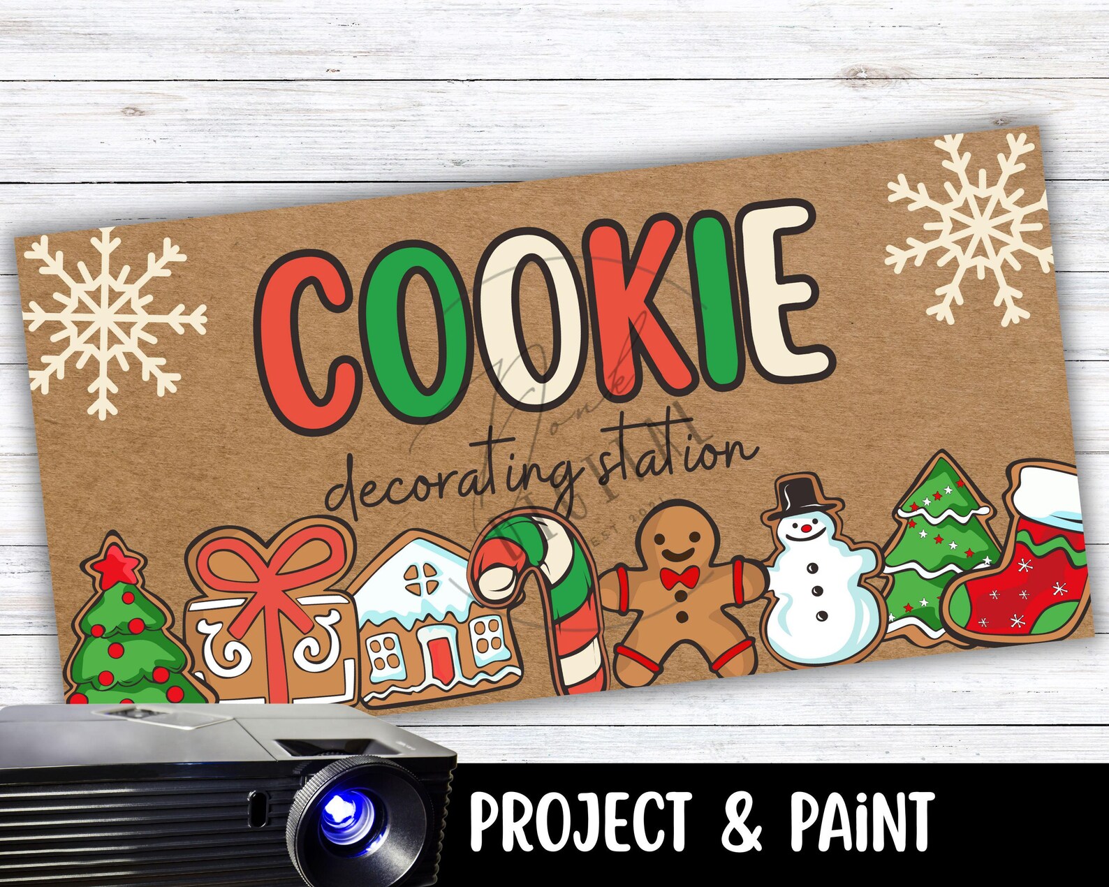 Christmas Project and Paint BUNDLE : Pdf Download - Etsy