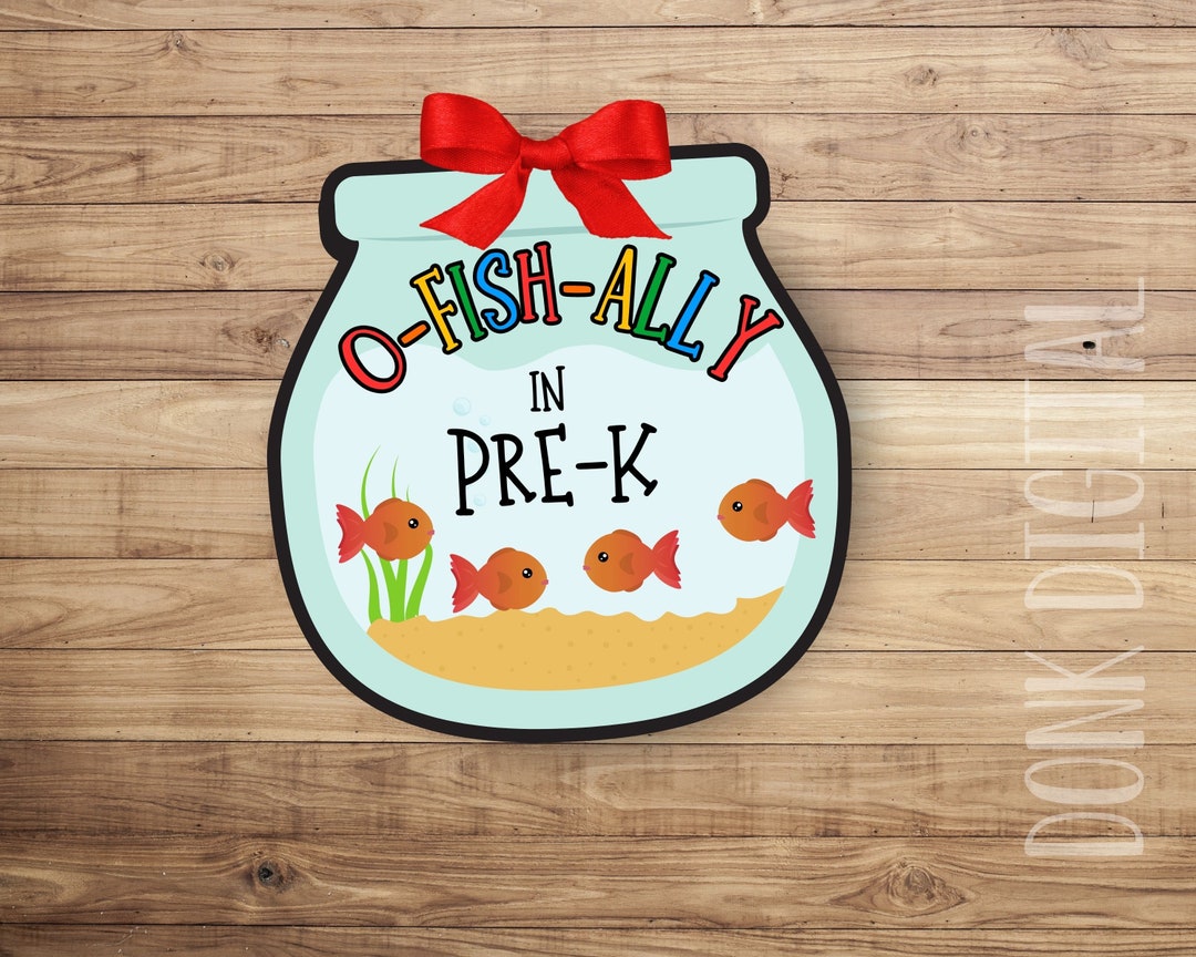 PRE-K Tag: Back to School Gift (printable Tag) - Etsy