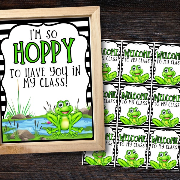 Frog Classroom - Etsy