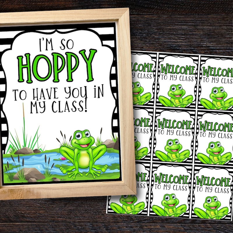 Frog Classroom - Etsy