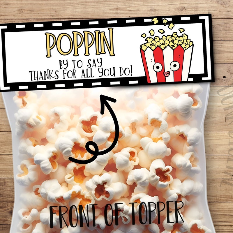 Cellophane Popcorn Bags - Etsy