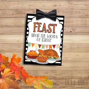 FEAST Upon the Words of Christ - Church Treats - Thanksgiving Church ...