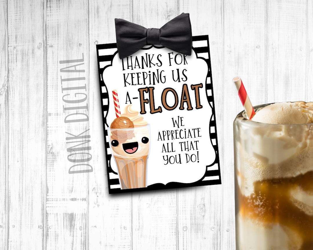 Thanks for Keeping Us a FLOAT- Team Appreciation -teacher Appreciation ...