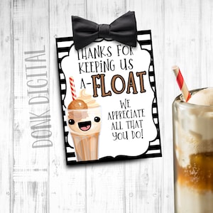 Thanks for Keeping Us a FLOAT- Team Appreciation -teacher Appreciation ...