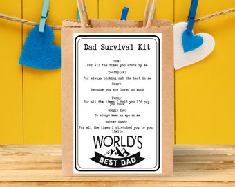 Dad Survival Kit - Etsy