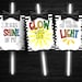 Faith Based Glow Stick Tags: (PDF Printable) - Etsy