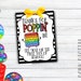 Thanks for Poppin in -student Gift - Classroom Gift - Teacher Printable ...