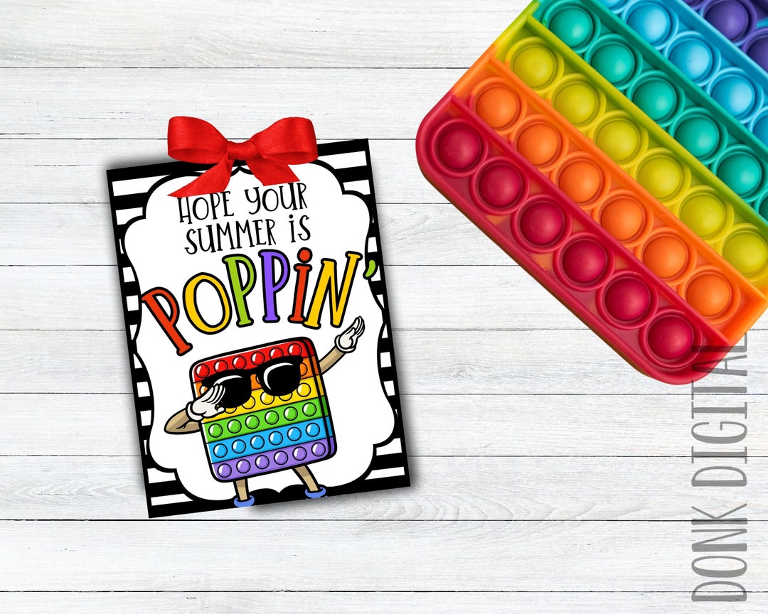 Have a Poppin Summer - Summer Tag- School Break - Summer Break ...