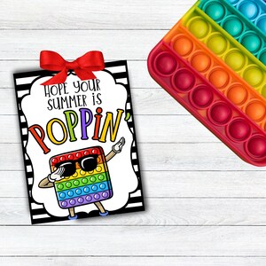 Have a Poppin Summer - Summer Tag- School Break - Summer Break ...