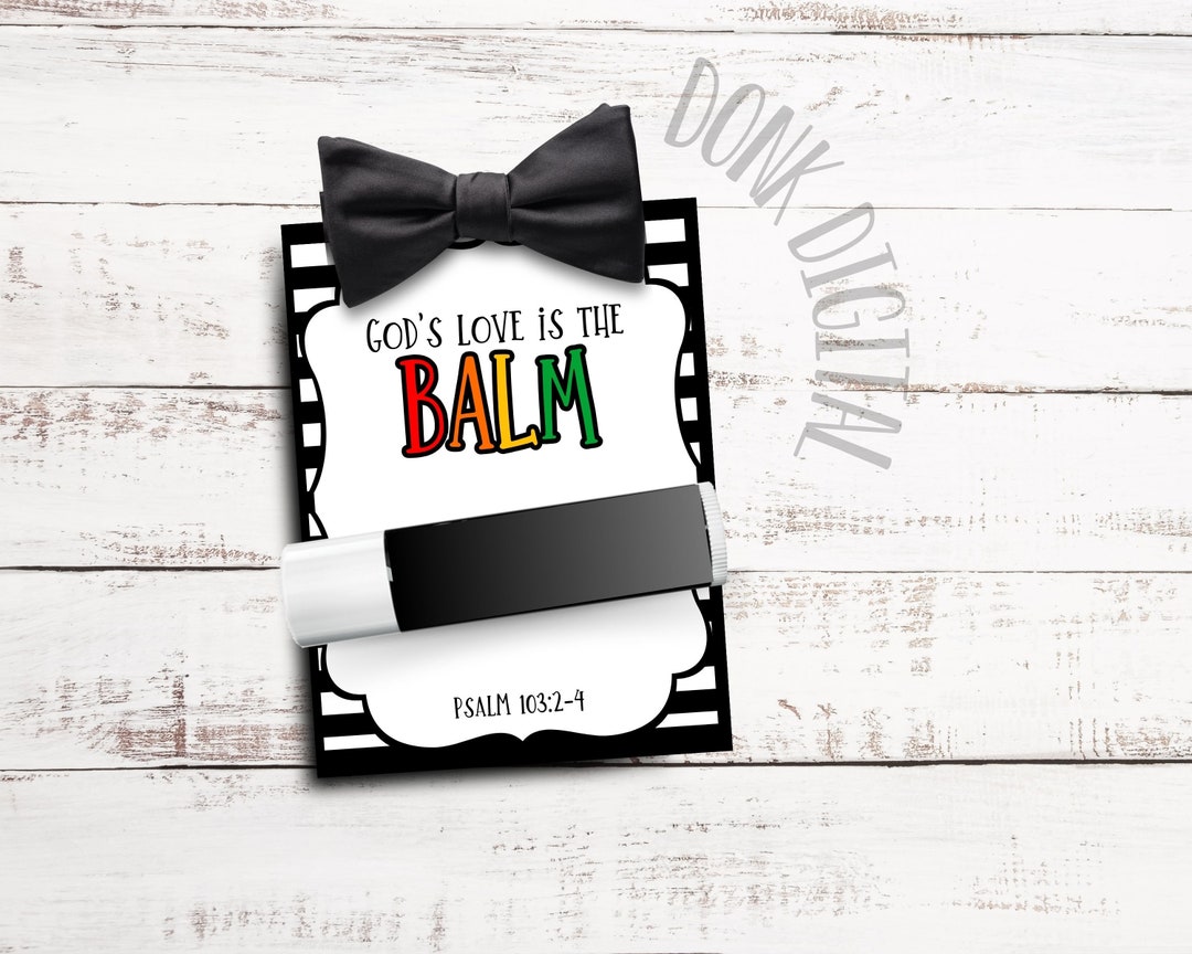 God's Love is the BALM - Sunday School Printable - Church Printable ...