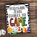 Following Jesus Changes the GAME Sign 8x10 Sunday School Printable ...