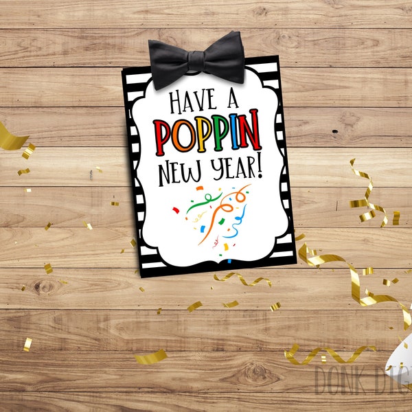 Have a Poppin New Year - Etsy