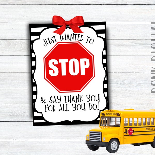 Bus Stop Sign - Etsy