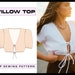 PDF Willow Top Digital SEWING Pattern Cottage Crop Puff Sleeve Shirt ...