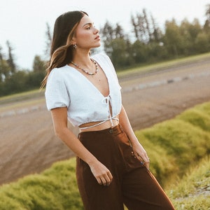 PDF Willow Top Digital SEWING Pattern | Cottage Crop Puff Sleeve Shirt ...