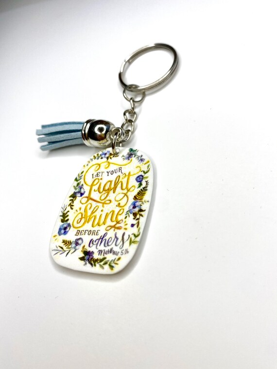 Bible Verse Keychains | Etsy