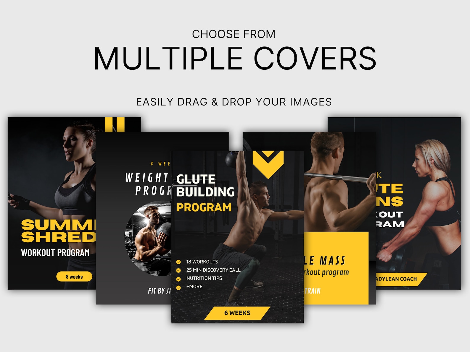 Personal Trainer Program Templates: Customizable Fitness E-book (PDF ...