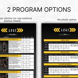 Personal Trainer Program Templates: Customizable Fitness E-book (PDF) - Etsy