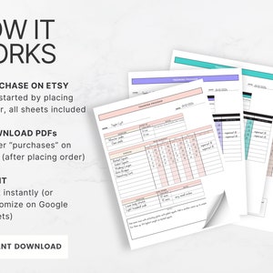 Printable Personal Training Program Sheet Templates - for Personal ...