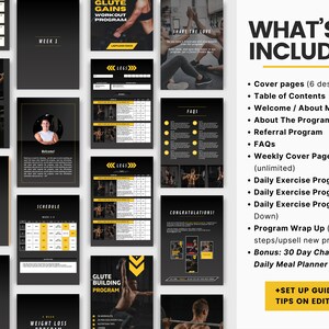 Personal Trainer Program Templates: Customizable Fitness E-book (PDF ...