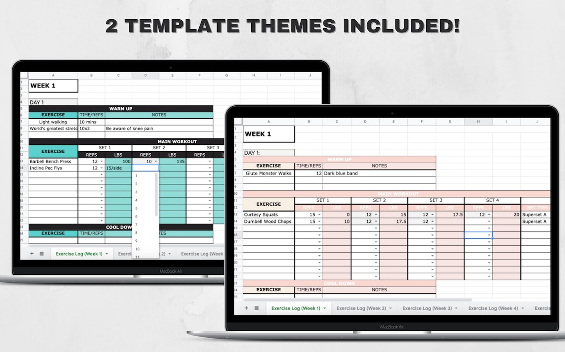 Personal Trainer Program Template NASM / Electronic PDF - Etsy