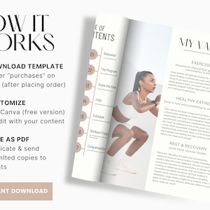Personal Trainer Welcome Packet Template: Editable Client Onboarding ...