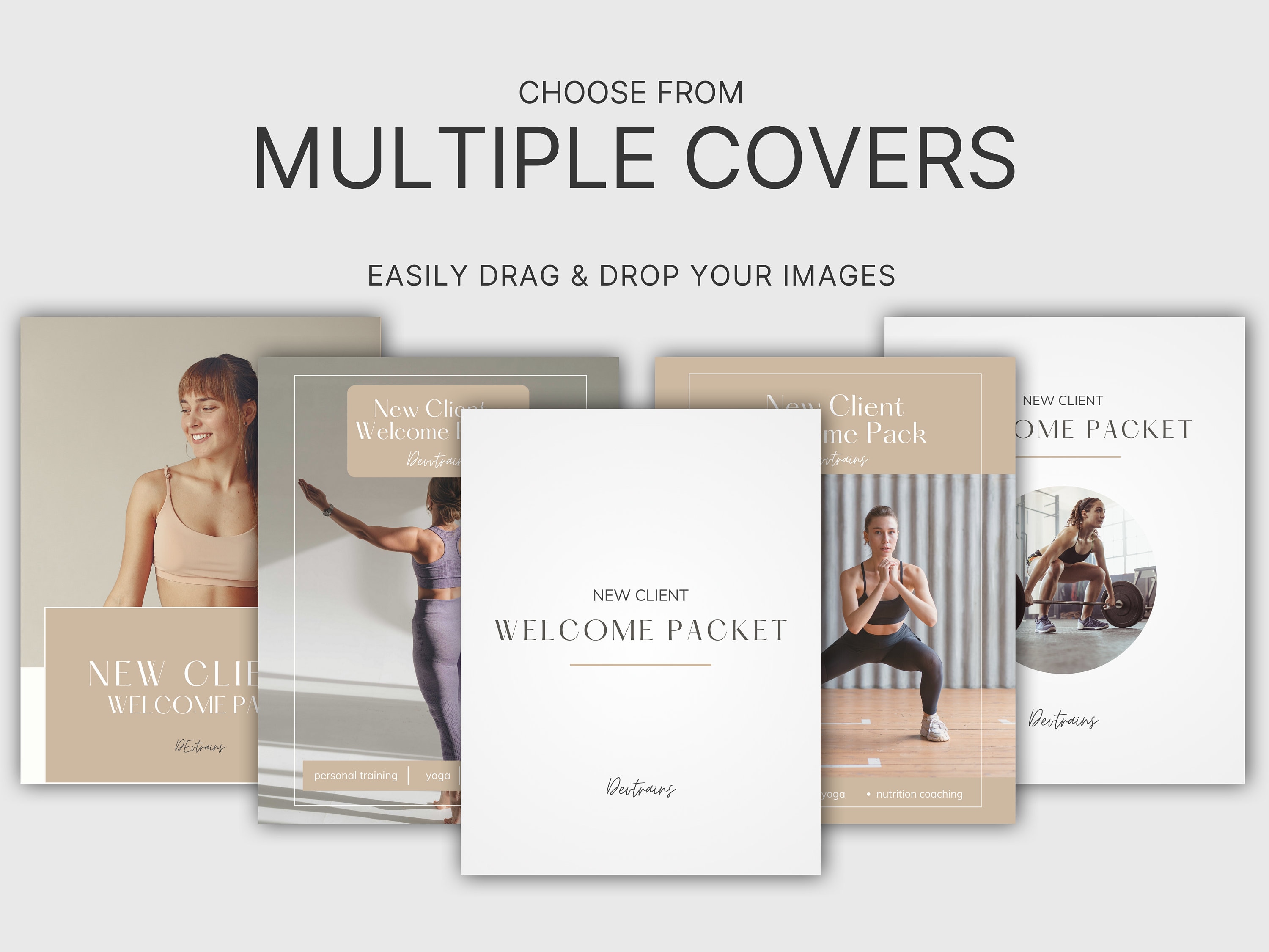 Personal Trainer Welcome Packet Template: Editable Client Onboarding ...