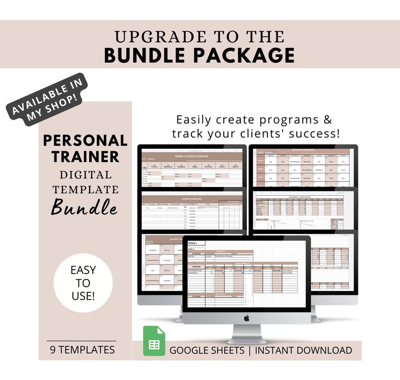 Personal Trainer 30 Day Challenge Template - Personal Training ...