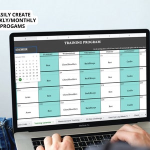 Personal Trainer Program Template NASM / Electronic + PDF Version + PT ...