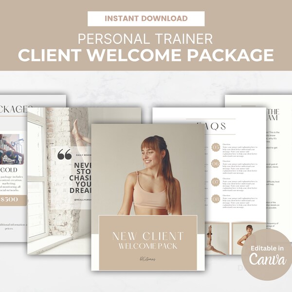 New Client Welcome Kit - Etsy