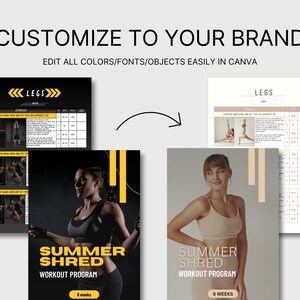 Personal Trainer Program Templates: Customizable Fitness E-book (PDF ...