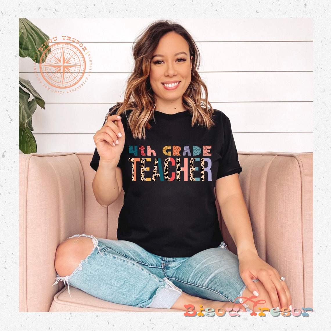 Fourth Grade Teacher Shirt 4th Grade Teacher T-shirt - Etsy