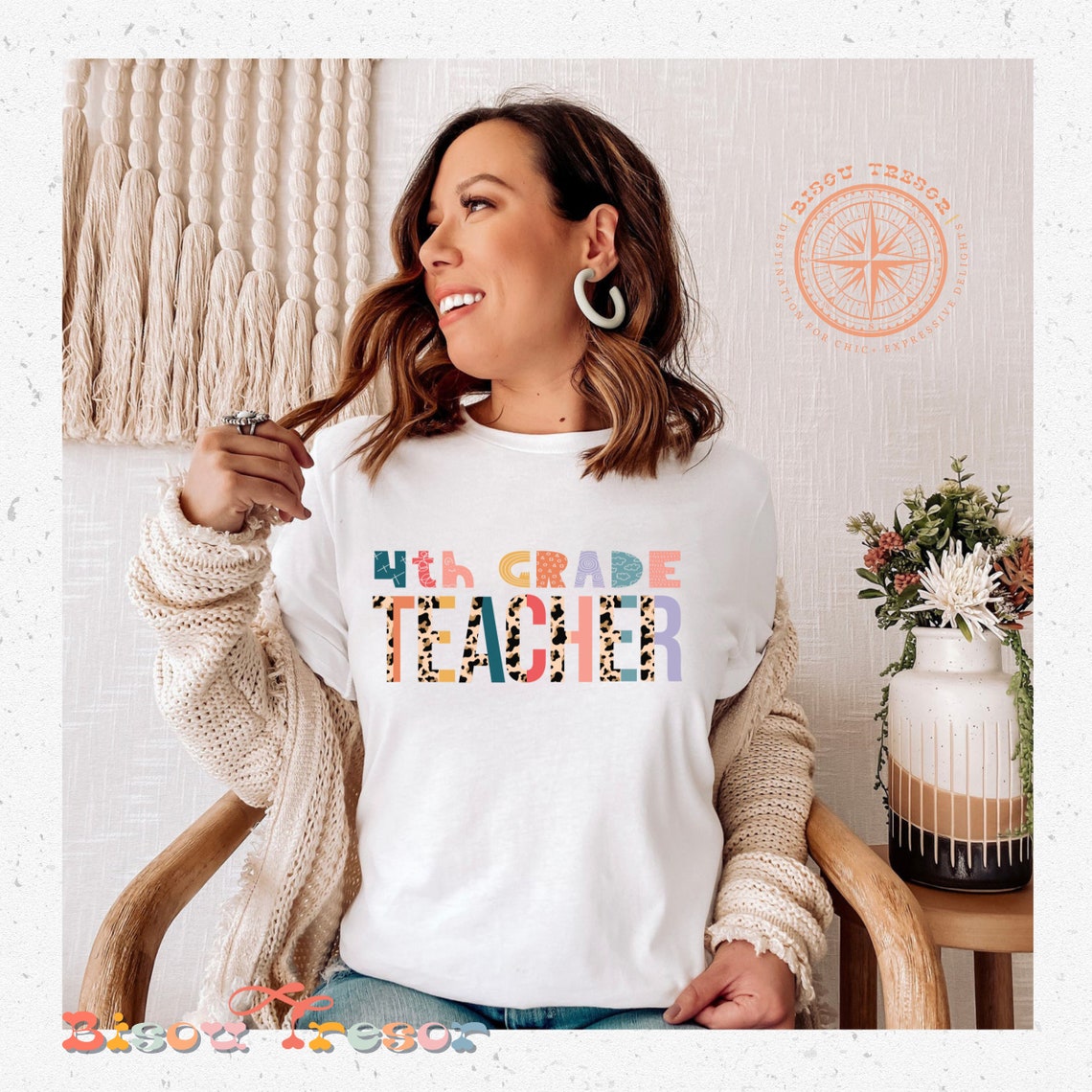 Fourth Grade Teacher Shirt 4th Grade Teacher T-shirt - Etsy