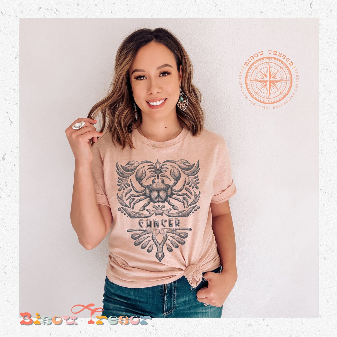Cancer Season T-shirt Cancer Astrology Sign, Cancer Zodiac Shirt, June ...