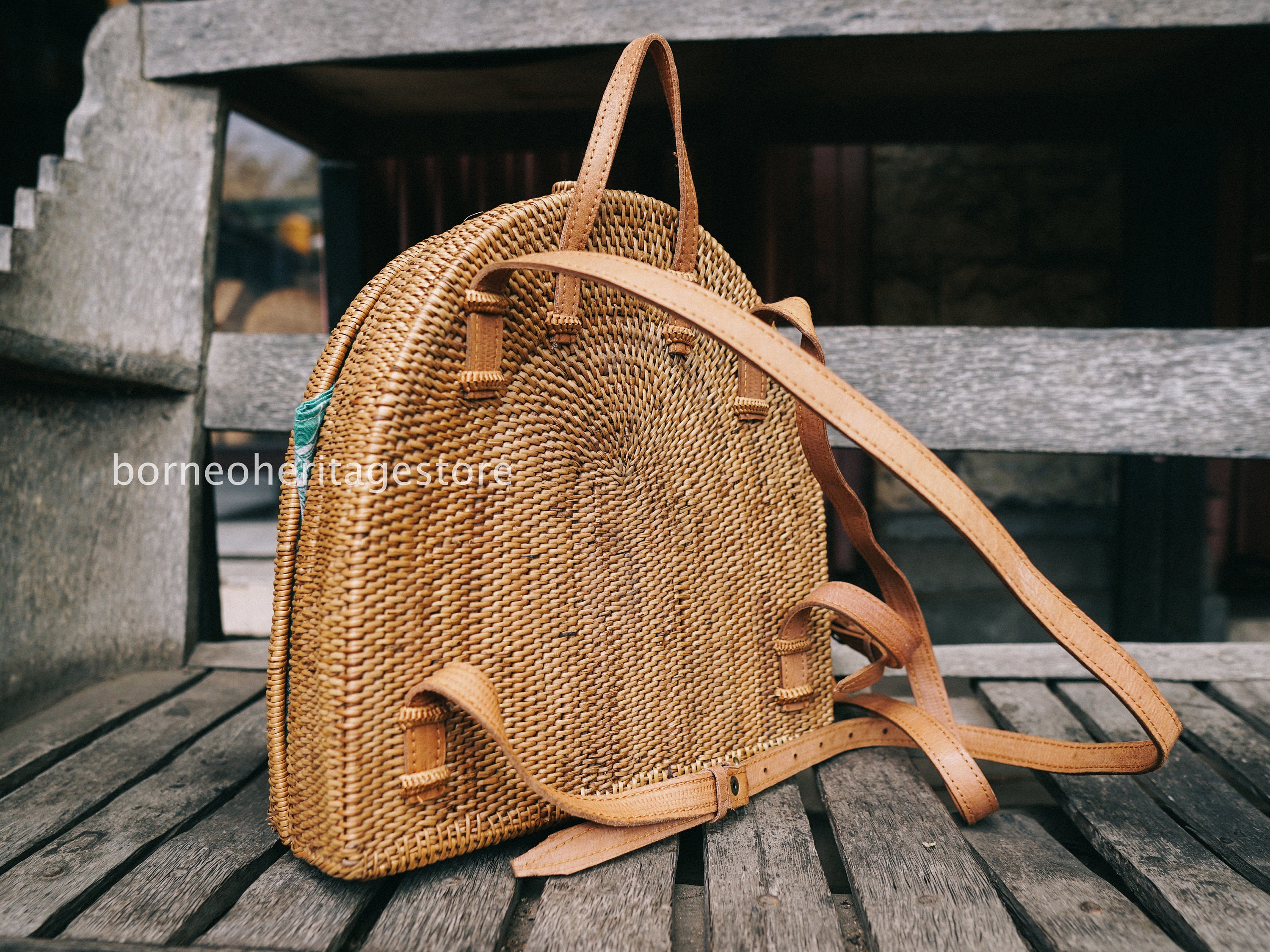 Bali Rattan Backpack Bali Bag Rattan Bag Straw Bag | Etsy