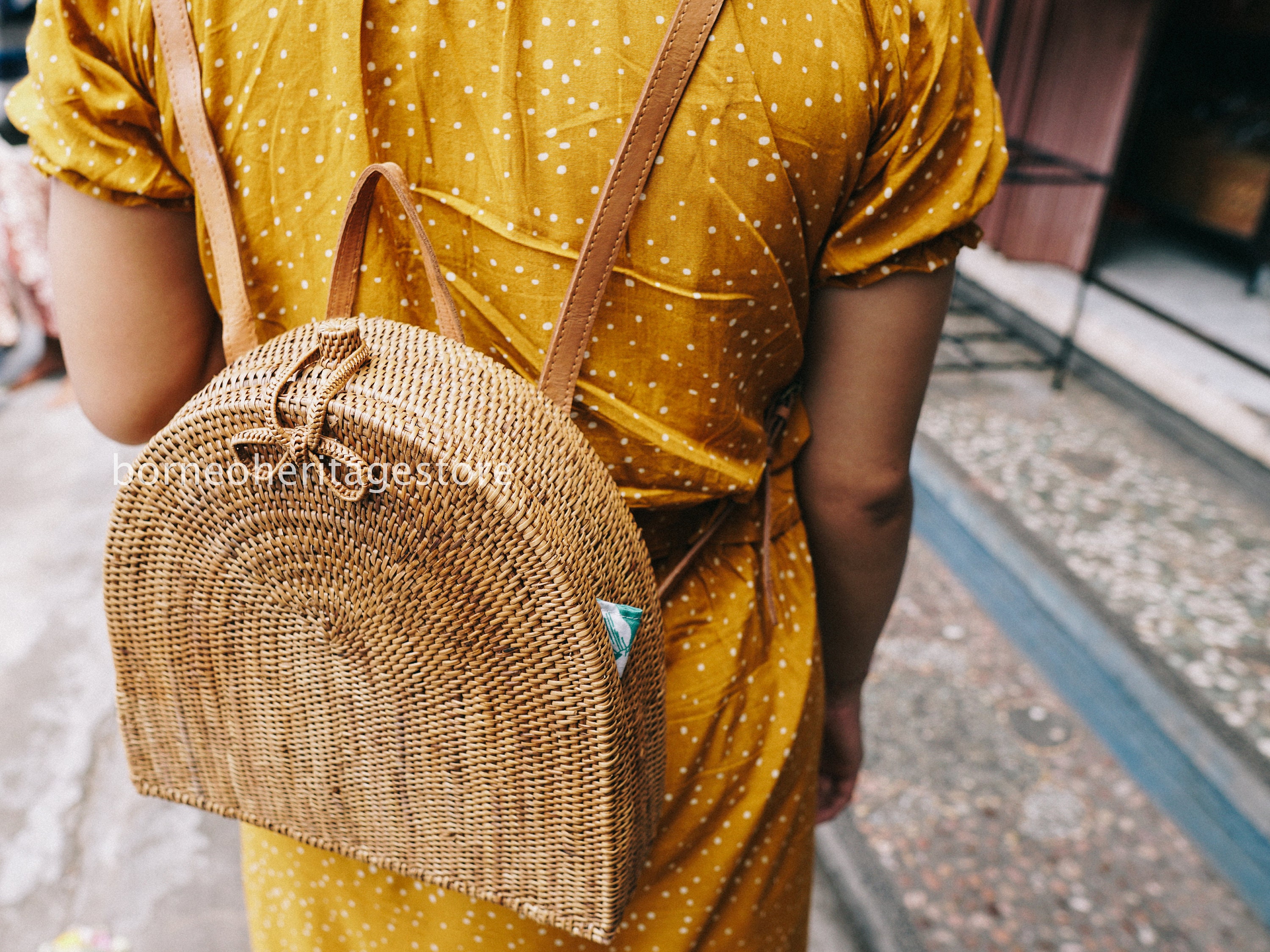 Bali Rattan Backpack Bali Bag Rattan Bag Straw Bag | Etsy