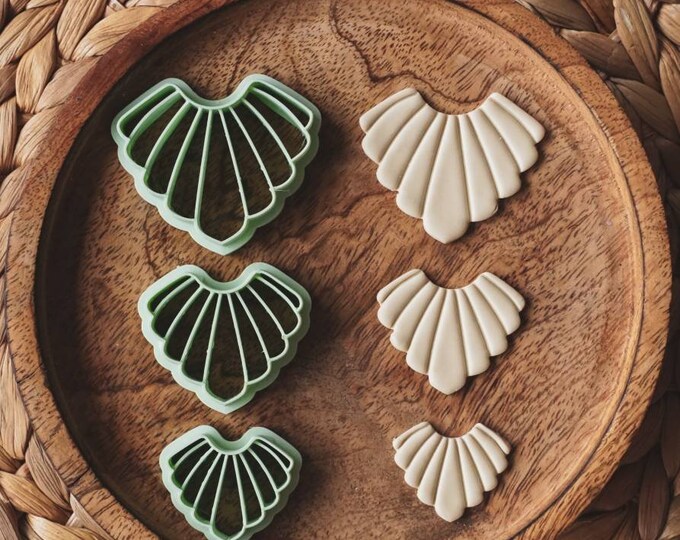 Fan Cookie Cutter Polymer Clay Polymer Clay Cutter Polymer Clay Cutters ...