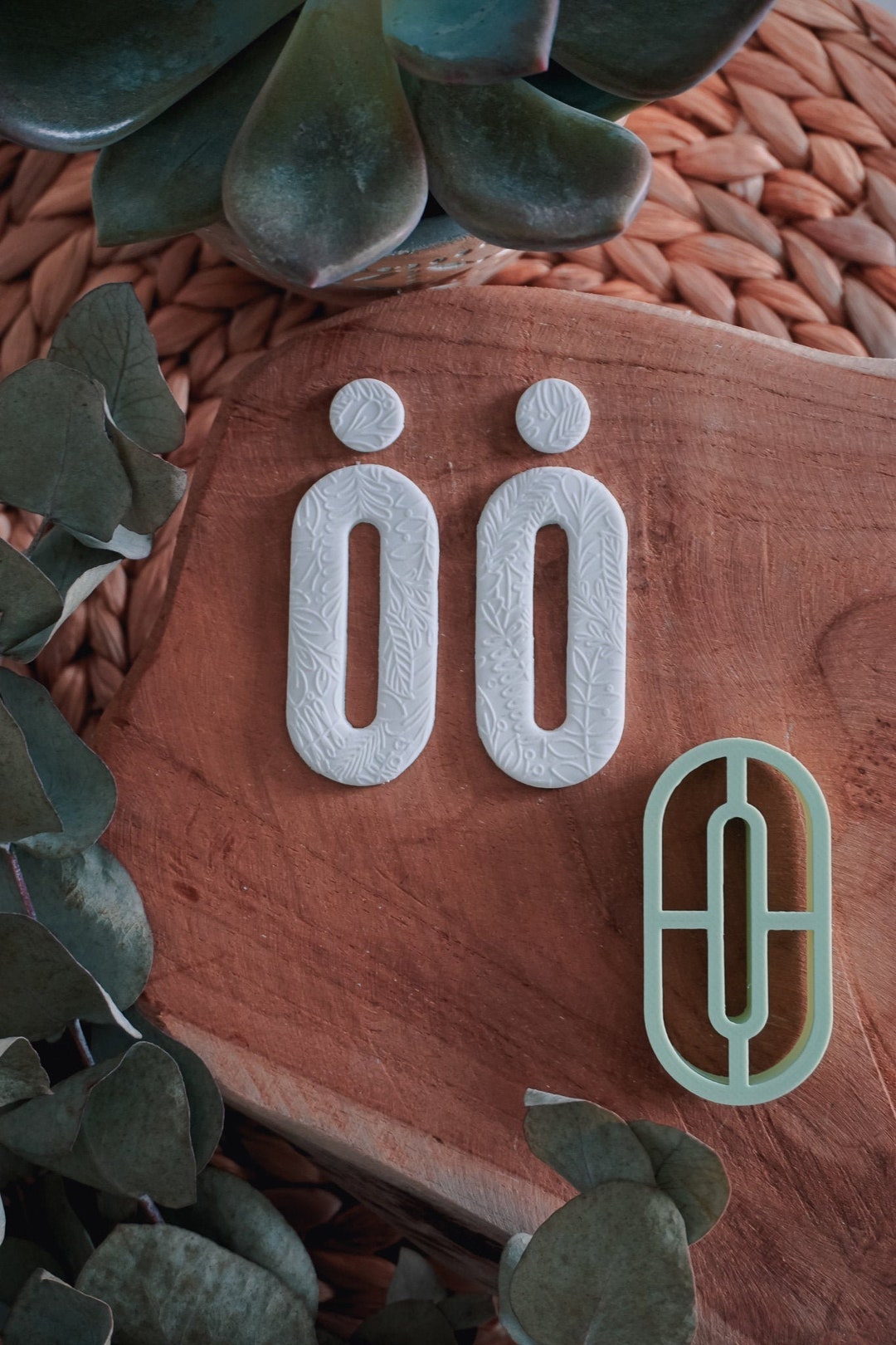 Oval Cookie Cutter Fimo Cutter Polymer Clay Cutter 3d - Etsy