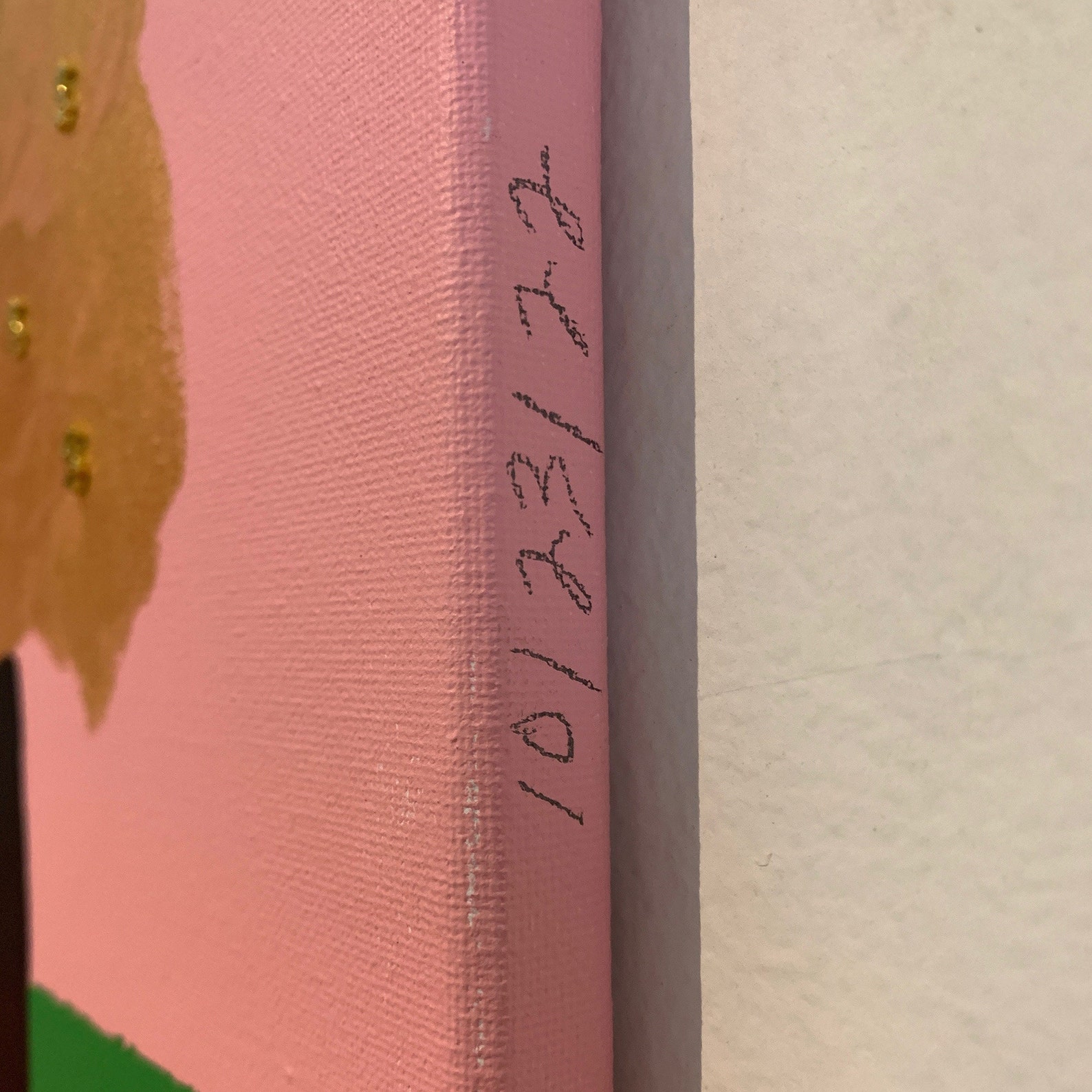 Money Tree (pink) Acrylic Painting on Canvas by Artist Jerry Kott - Etsy