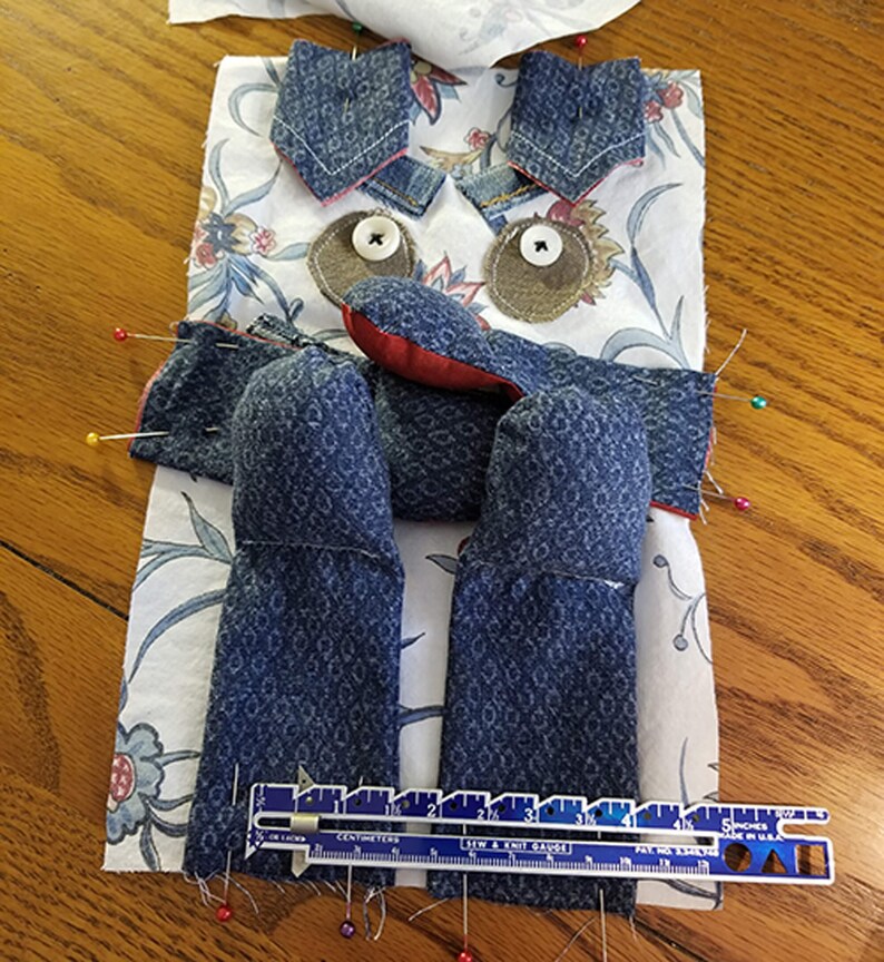 Sewing Pattern for Upcycled Creature - Up.c.! Seeley - Download - Etsy