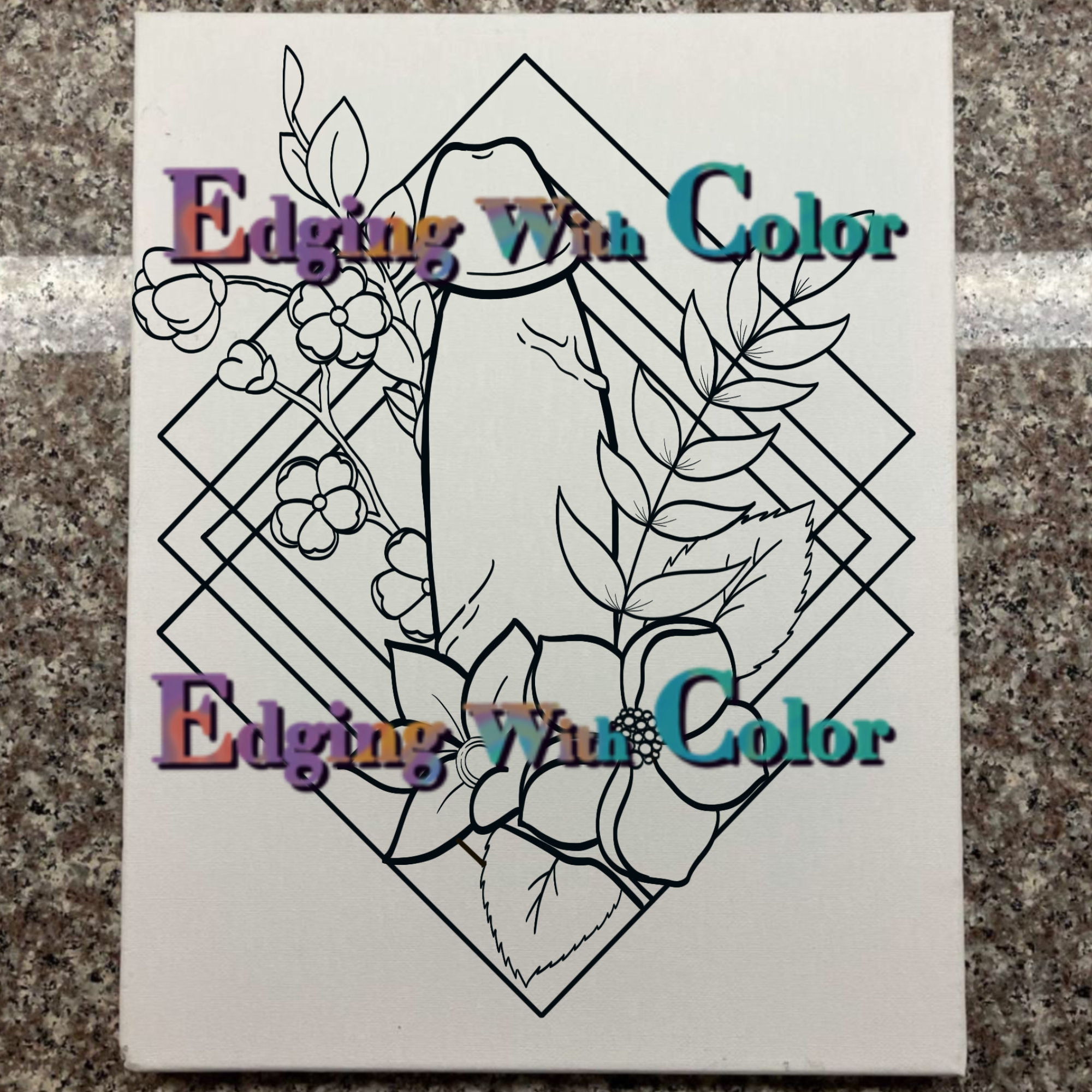 Mature Erotic Art/ Sip and Paint/ Pre-drawn Canvas / Kink Art - Etsy ...